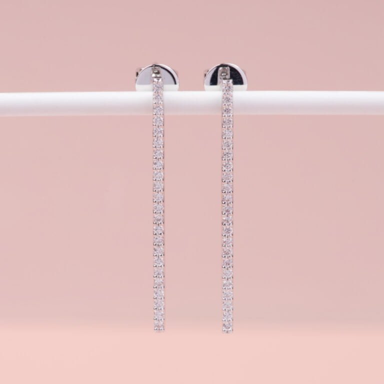 Straight Wire Earrings | Alida Jewelry