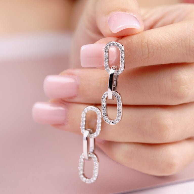 Chain Wire Earrings (4 Chains) | อฬิดา จิวเวลรี่